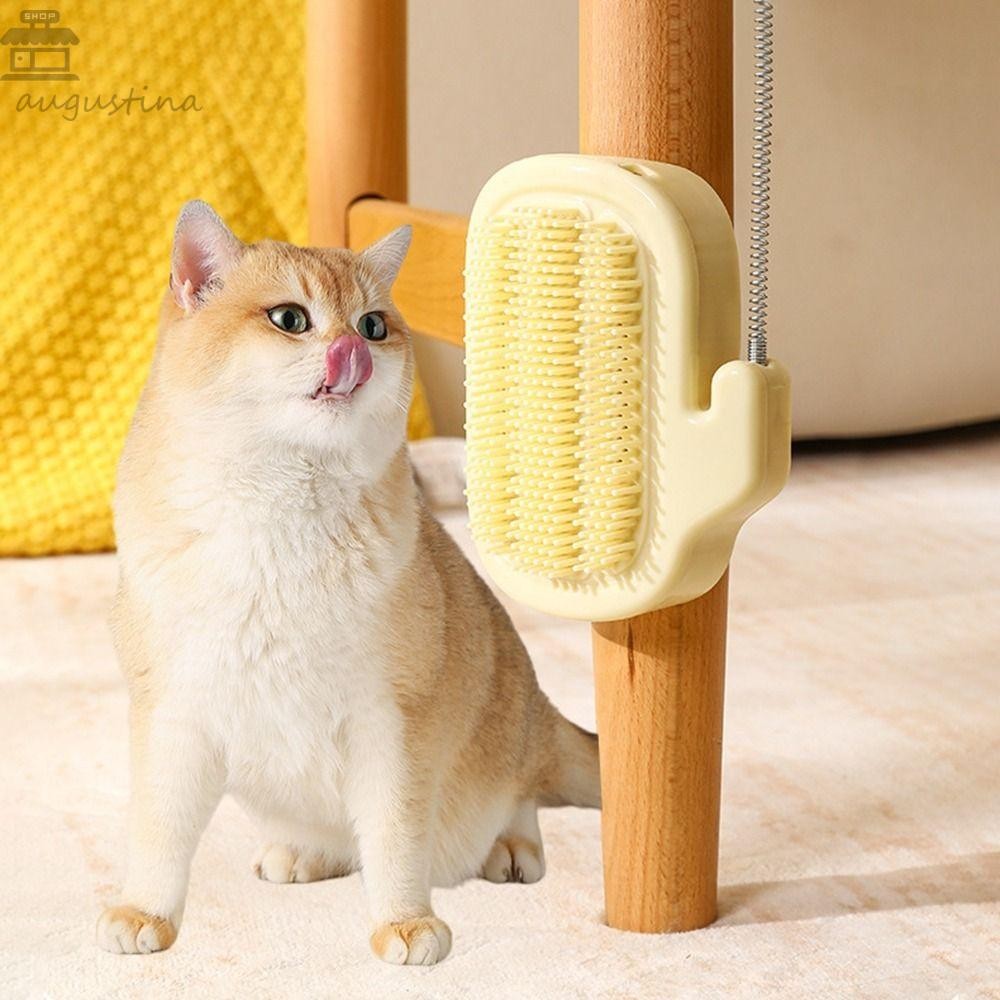 AUGUSTINA Cat Corner Hair Scraper, พลาสติกเพื่อลบผมหลวมแมว Scratching ...