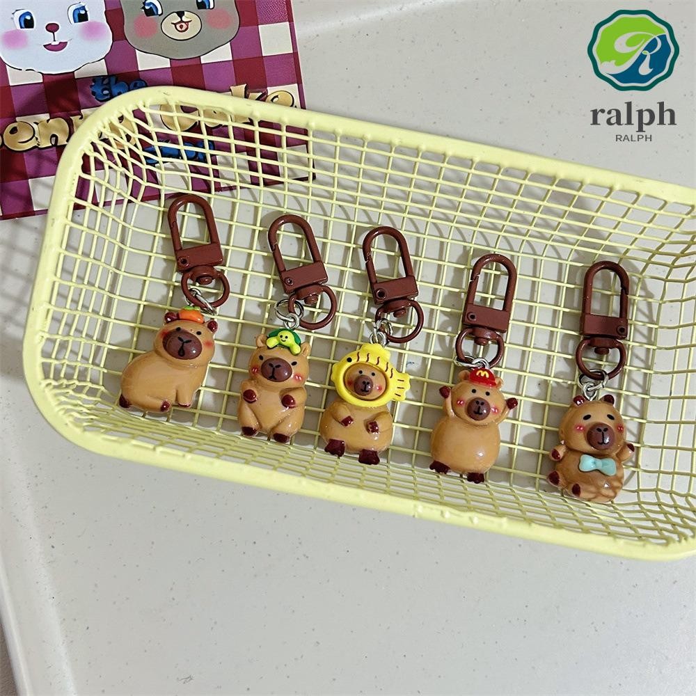 พวงกุญแจ RALPH Capybara, Loopy Capybara Capybara กระเป๋าแขวน, แขวน ...