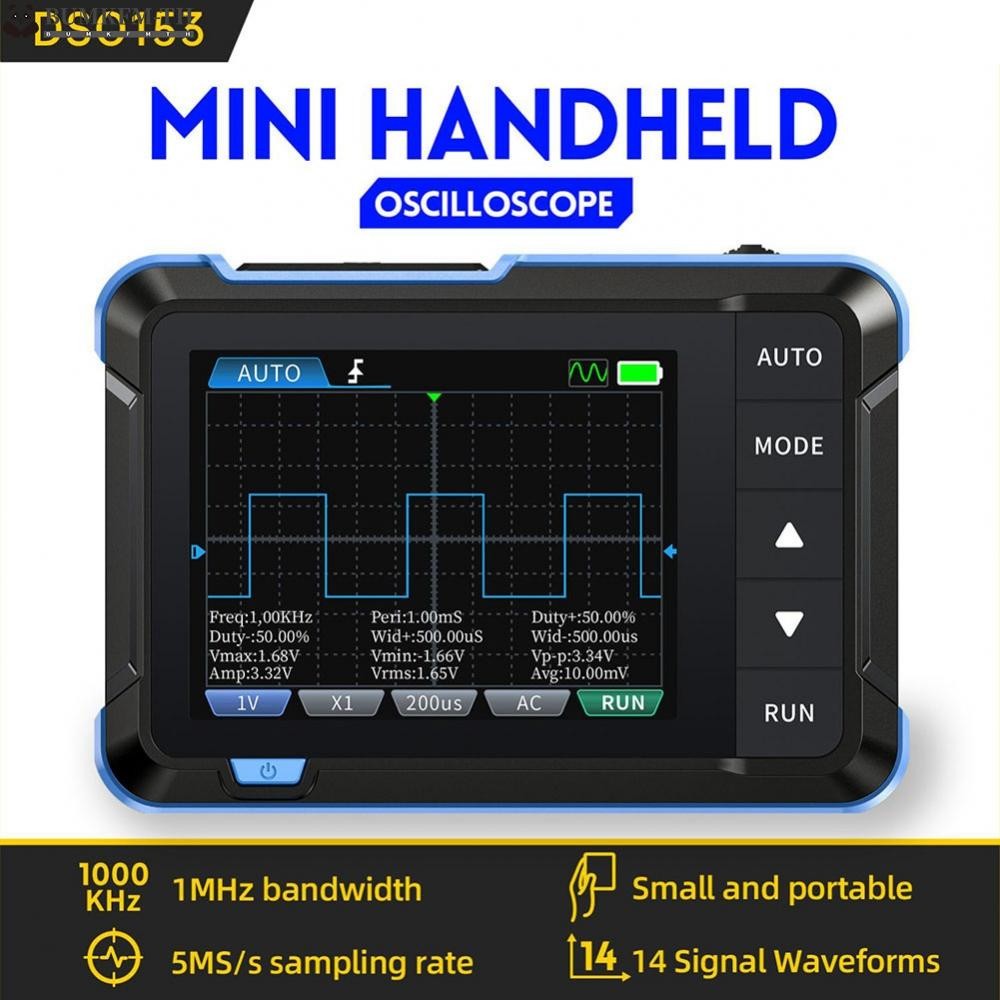 แบบพกพา DSO153 Oscilloscope Real Time 5MS/s Sampling Rate 1MHz ...