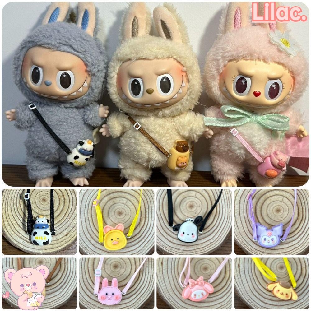 LILAC Labubu ขวดน้ํา, Hand-made เปลี่ยน Labubu กระเป๋า,อุปกรณ์เสริม DIY ...