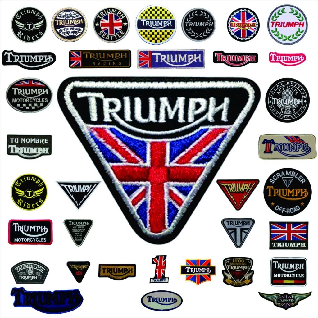 BCPatch Triumph Patch ปักโลโก้สัญลักษณ์ | Shopee Thailand