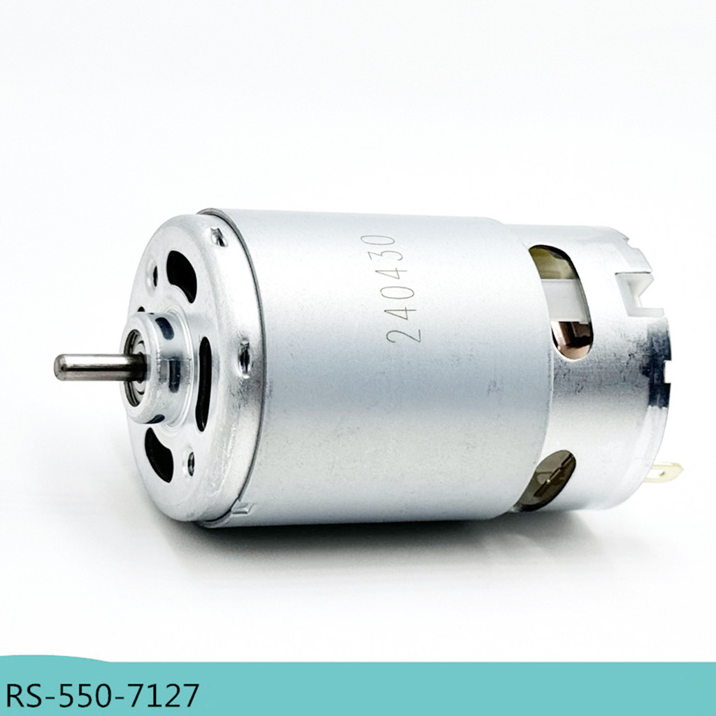 Dc 6V 7.4V 12V 14.4V 19500RPM Micro 550 มอเตอร์ไฟฟ้าด้านหน้าลูกปืนความ ...