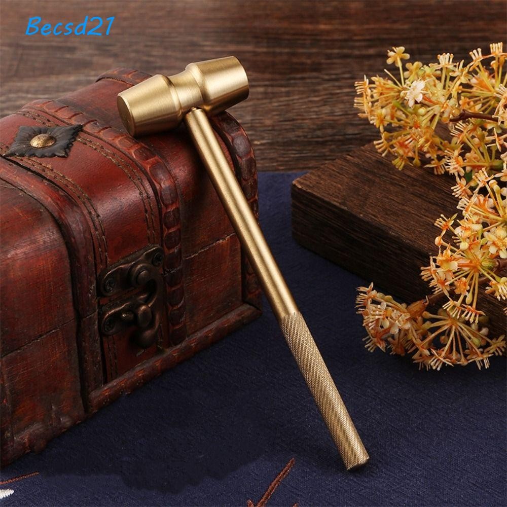 Becsd Gavel ค้อนทองเหลืองสีเหลือง ผู้พิพากษา Auction Courtroom Gavel ...