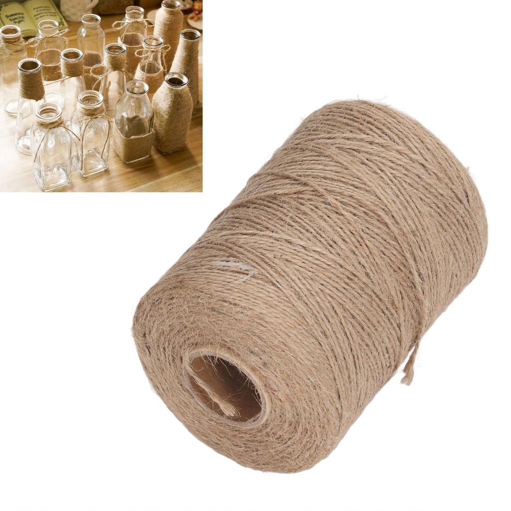 เชือกปอกระเจา Strong Hemp 2 มม. 2 ชั้น Twine String การป้องกันความ ...