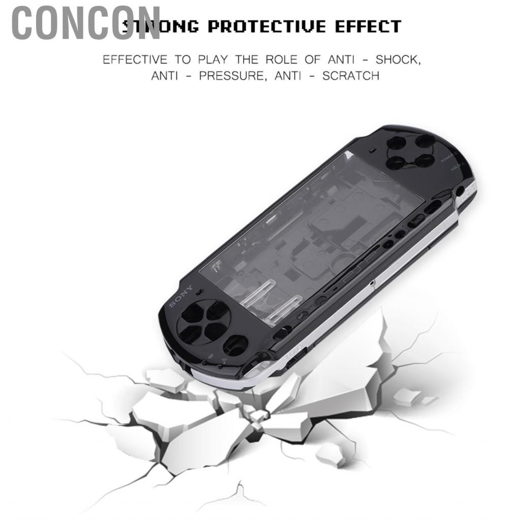 Concon เคสฝาครอบทดแทนที่อยู่อาศัยสำหรับ Sony PSP 3000 Anti - shock ความ ...