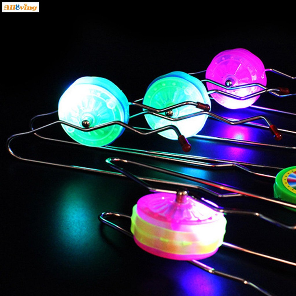 Retro Light Up Gyro ล้อปั่นและเอฟเฟกต์แสงออกแบบของเล่น Gyro | Shopee ...