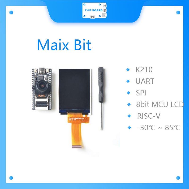Laz Sipeed MAix BiT สําหรับ RISC-V AI+IoT K210 Dev. บอร์ด 1st RV64 บอร์ด AI สําหรับคอมพิวเตอร์ ...