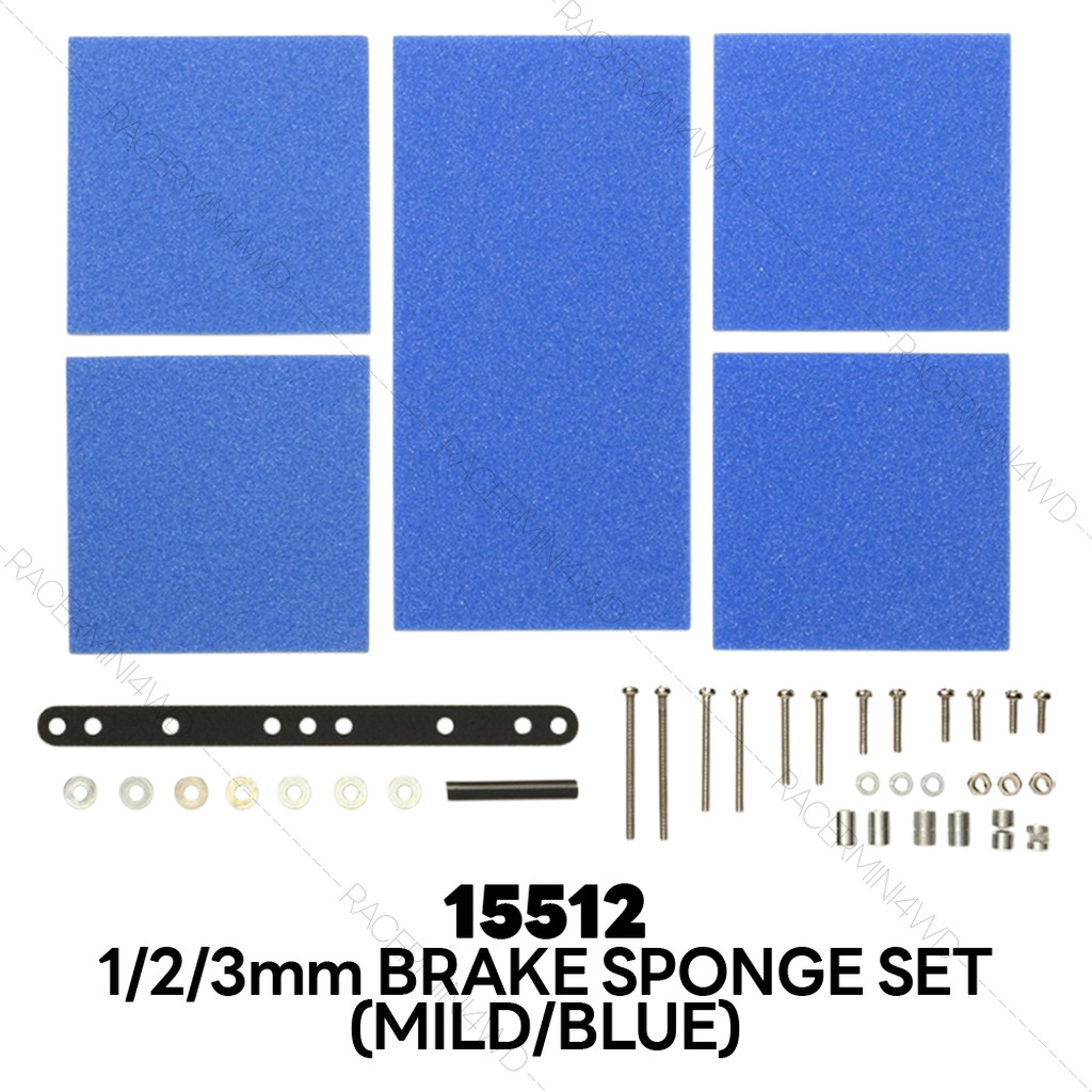 TAMIYA 1/2/3mm Brake Sponge Set (Mild,Blue) 15512 | Shopee Thailand