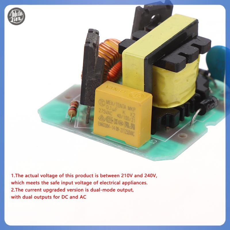 Wl| 12v ถึง 220V 40W DC-AC Boost อินเวอร์เตอร์ Dual Channel Inverse Converter Booster Module ...