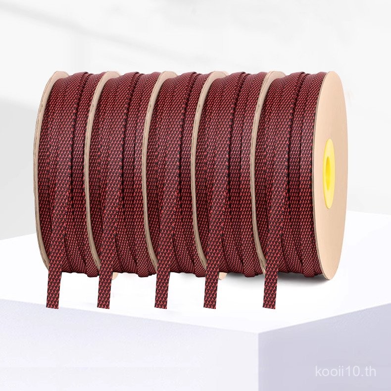 ท่อตาข่ายถัก PET ขนาด 6 มม. ท่อหนังงู ท่อจัดระเบียบสาย ESC มอเตอร์ FPV ...