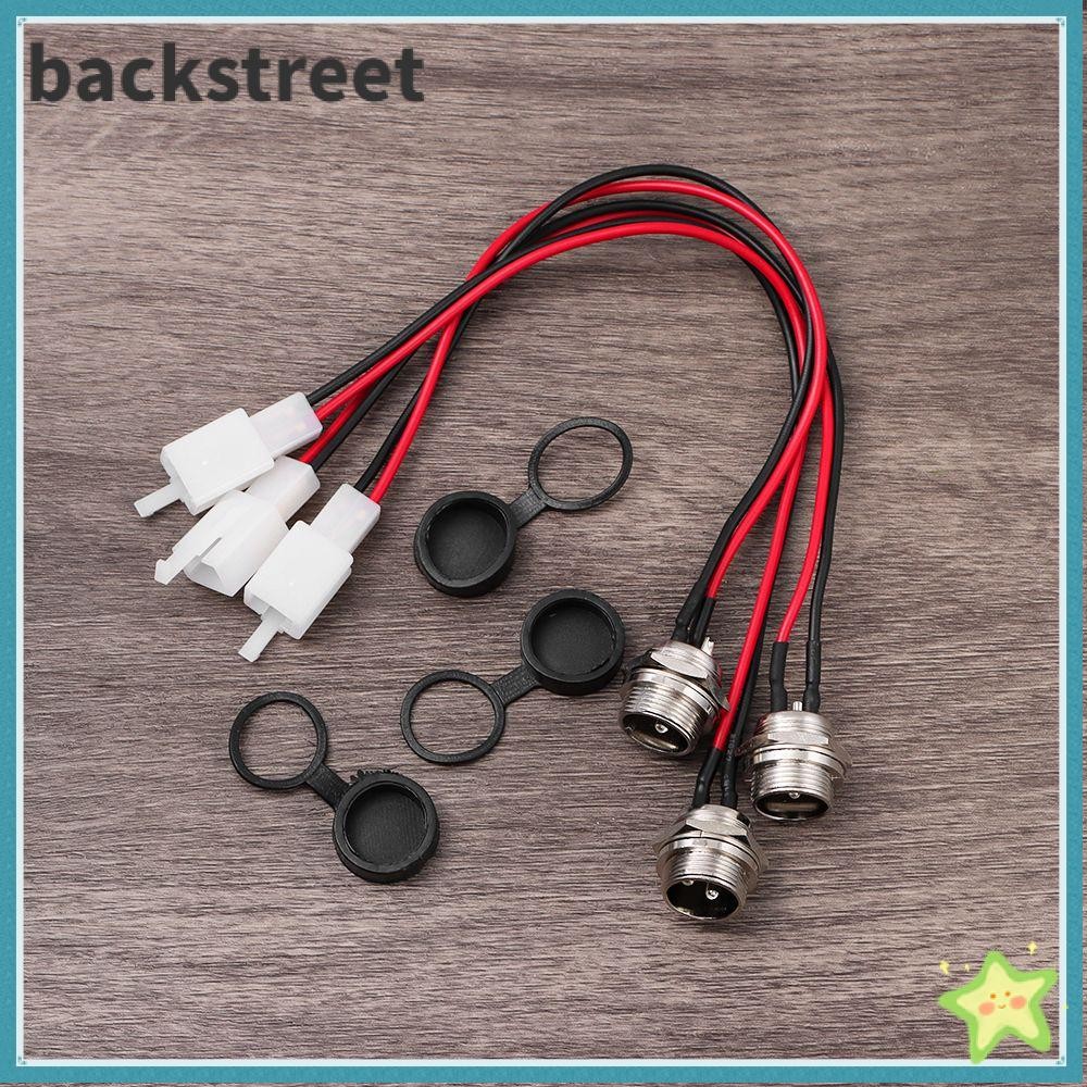 BACKSTAGEREET Interface Power Cable คุณภาพสูงไฟฟ้าจักรยานอะไหล่สกู๊ตเต ...