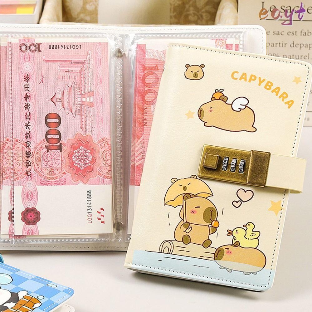 EAYT 100 ซองประหยัดเงิน Challenge, Kapibala Panda Mini Binder Saving ...