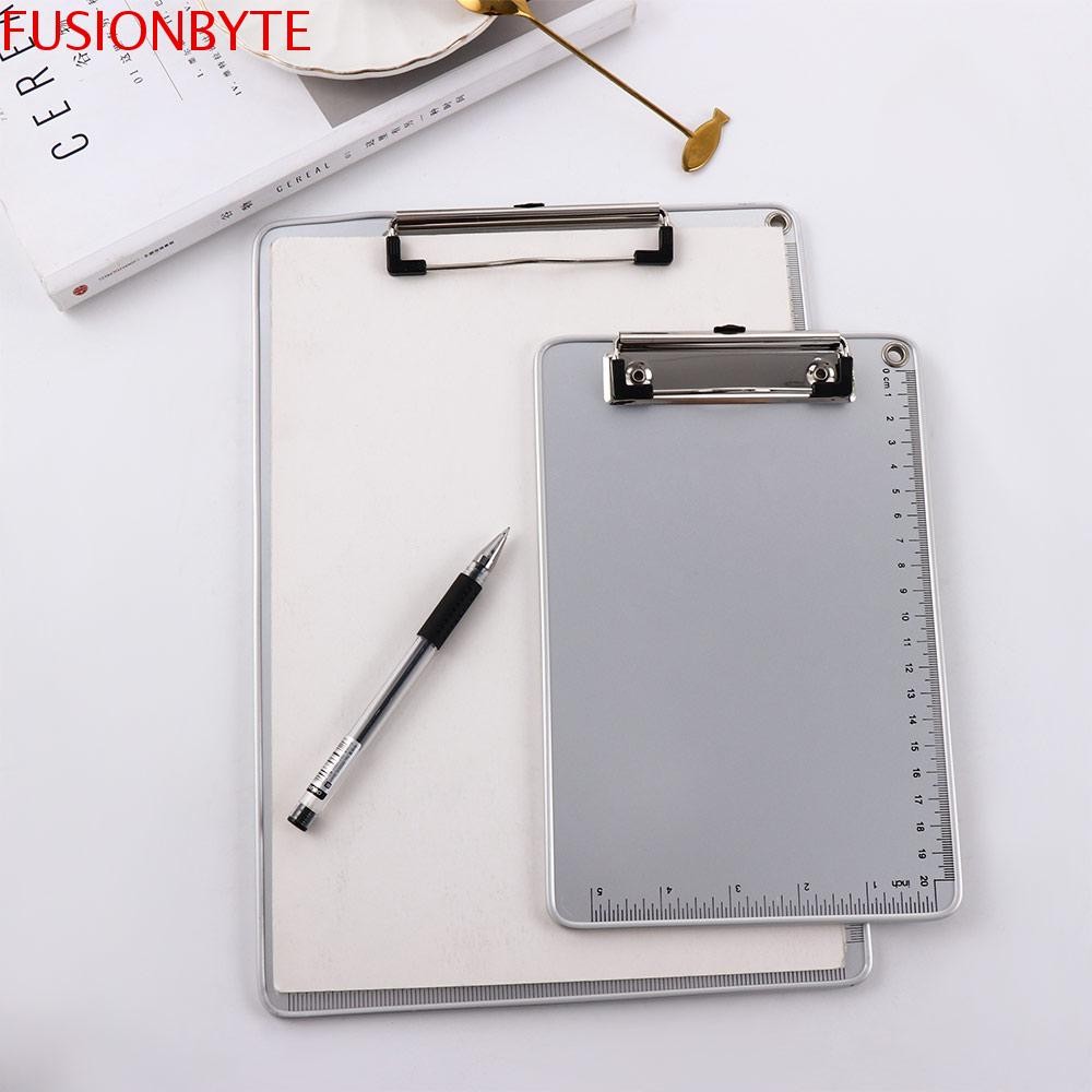 FUSIONBYTE คลิปบอร์ดอลูมิเนียม A5 แฟ้ม Organizer อุปกรณ์การเรียนโฟลเดอร์แฟ้มเก็บตั๋วกระดาษ A4 ...