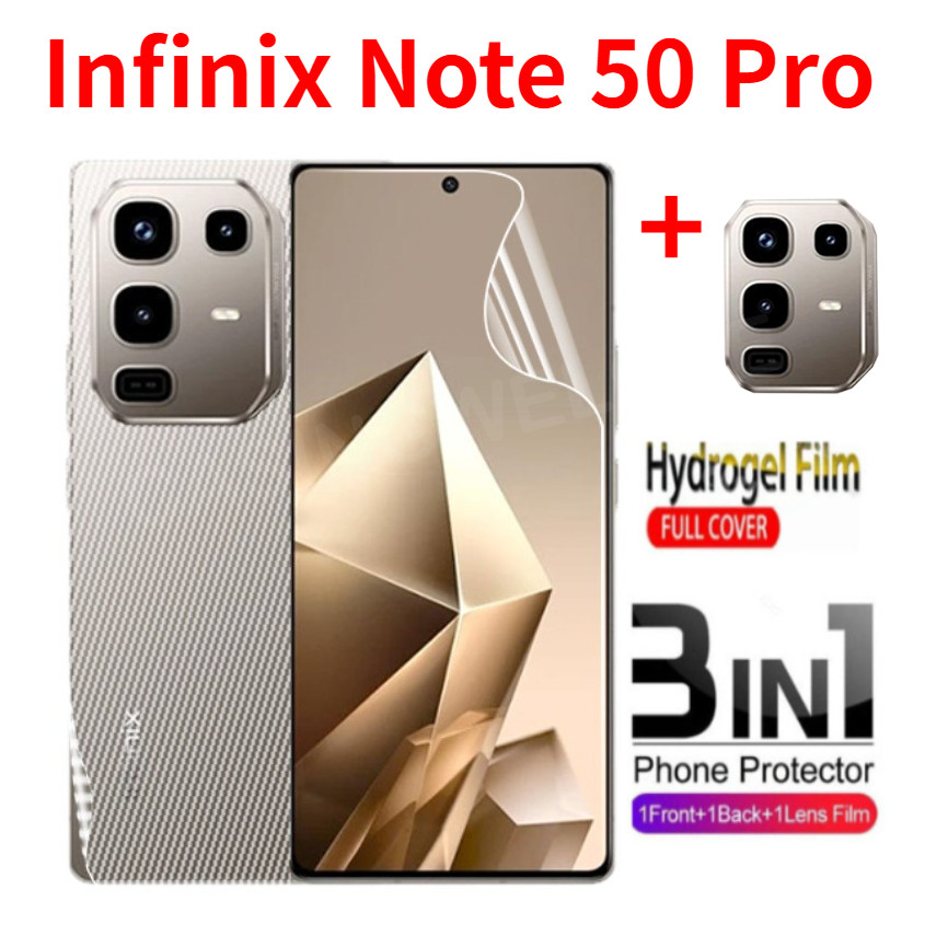 Infinix Note 50 Pro Note50 50Pro Note 50 Pro+ 50X 50S 4G 5G 2025 ด้านหน้าด้านหลังคลุมทั้งหมด ...