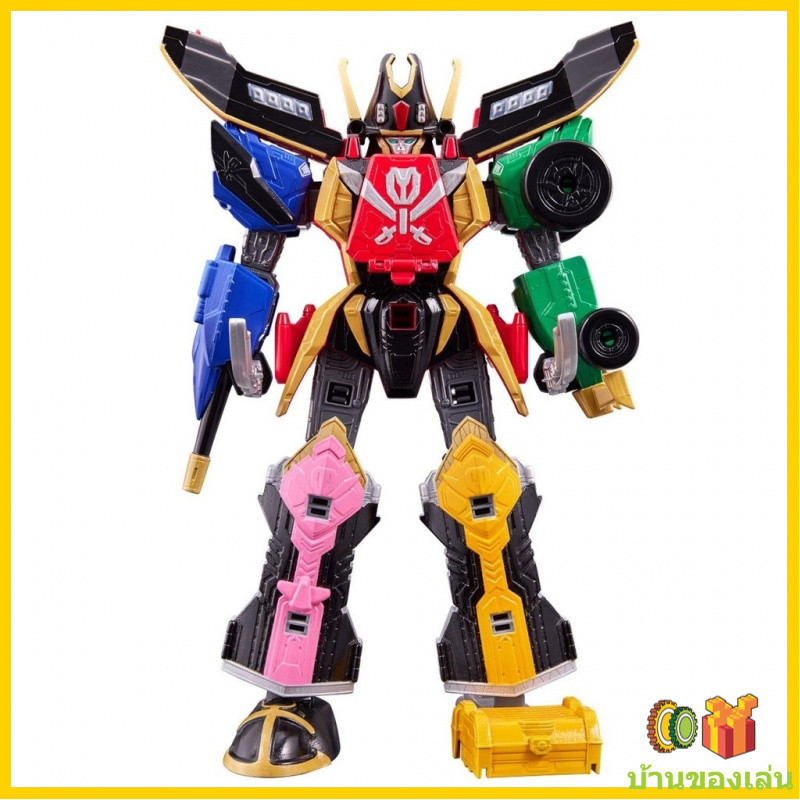 [โปรโมชั่น] มีสินค้าในสต็อก หุ่นยนต์รวม Bandai DX Robot Sentai Universe ...