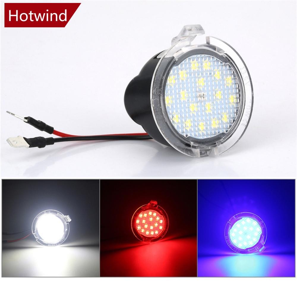 HTT 2PCS รถ LED ภายใต้ด้านข้างกระจกมองหลัง Puddle Light สําหรับ Ford F-150 Edge Mondeo MK5 ...