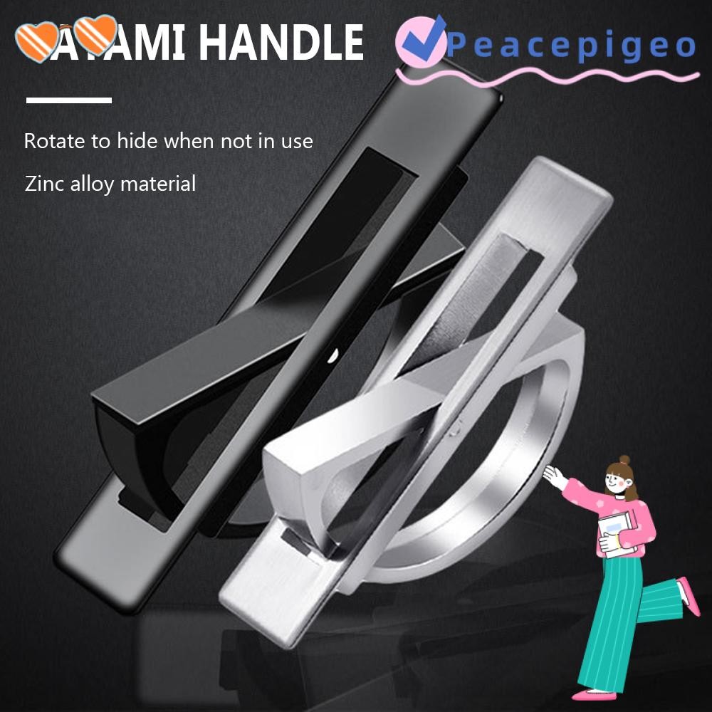 PEACEPIGEO ตู้พื้นบ้านแบบฝังสังกะสีอัลลอยด์ฝาครอบดึงฟลัช | Shopee Thailand