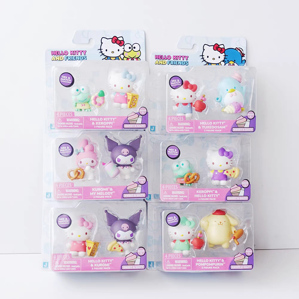 SANRIO ตัวละครซานริโอ Hello Kitty and Friends Series Keroppi Kuromi ...