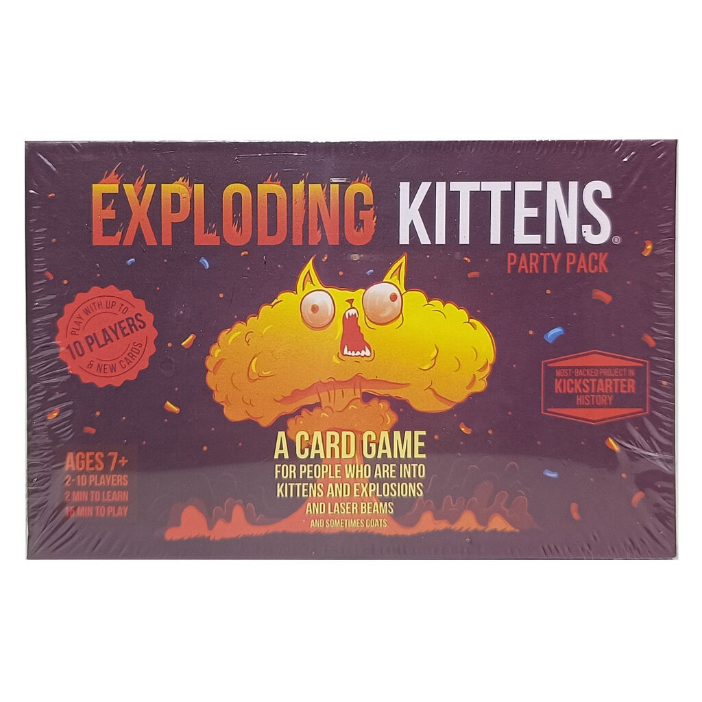 Game Card Exploding Kittens Party Pack NSFW Deck Edition Box เกมส์การ์ด ...