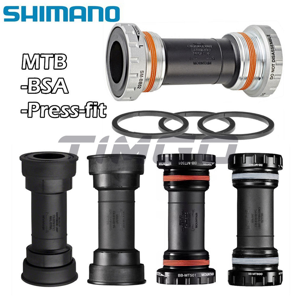 Shimano Alivio Deore XT SLX Zee XTR MTB จักรยาน Hollowthch II ด้านล่างวงเล็บ SM-BB52 BB-MT500 BB ...