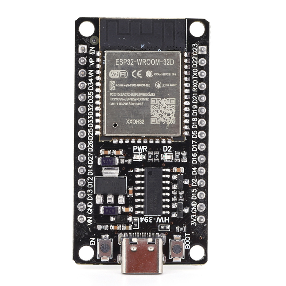 ESP32-WROOM-32D Development Board WiFi BT 4.2 Dual Core IoT Smart Home Device Sensor Hub DIY ...