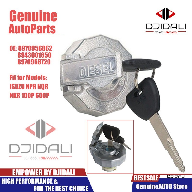 ฝาถังน้ํามันพร้อมกุญแจสําหรับ ISUZU NPR NQR NKR 100P 600P 8970956862 ...