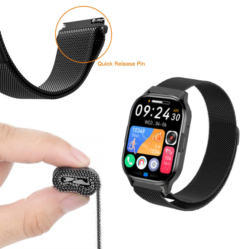 Axon Clever สาย Smart Watch strap สายสแตนเลสสําหรับ AXON Clever ...