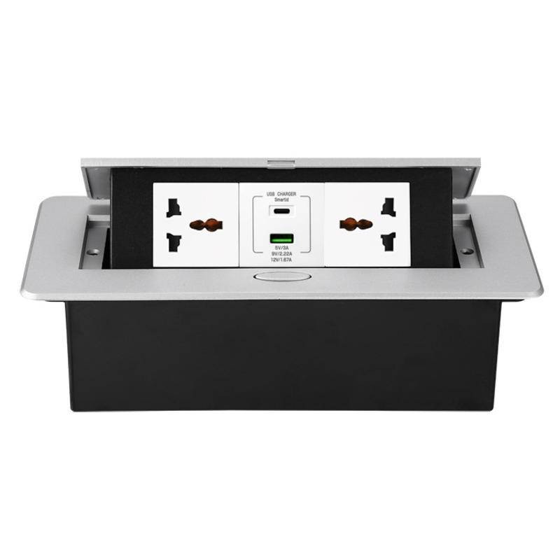 โรงงาน UK British Standard Power Socket 13A/220V Fast Charge USB type-c ...