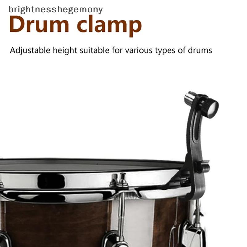 BGTH กลองคลิปไมโครโฟนกันกระแทกคลิปกลองเครื่องมือขาตั้งไมโครโฟนคงที่กลอง ...