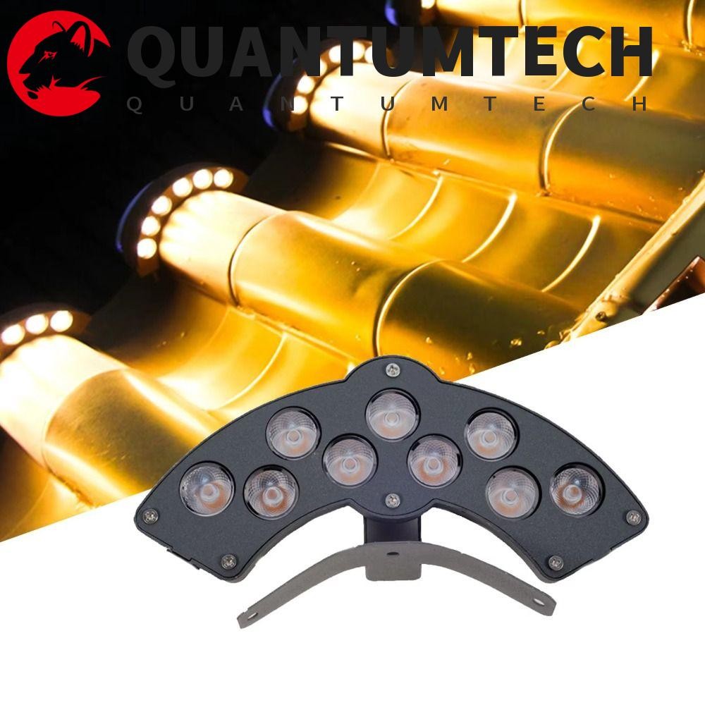 QUANTUMTECH ไฟ LED ลูกฟูก, ไฟ Eave กระเบื้องหลังคา Pavilion กันน้ํา, 3/6/9/12W ความสว่างสูงทนทาน ...