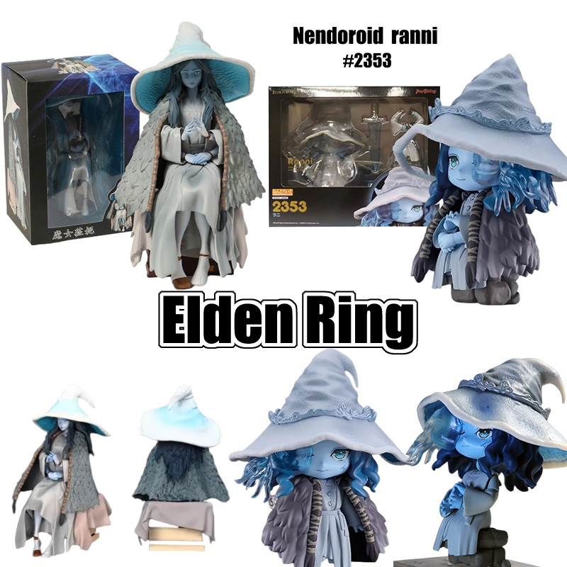 Elden Ring Ranni Nendoroid Action Figure รุ่น Q Ranni Face แบบเปลี่ยน ...