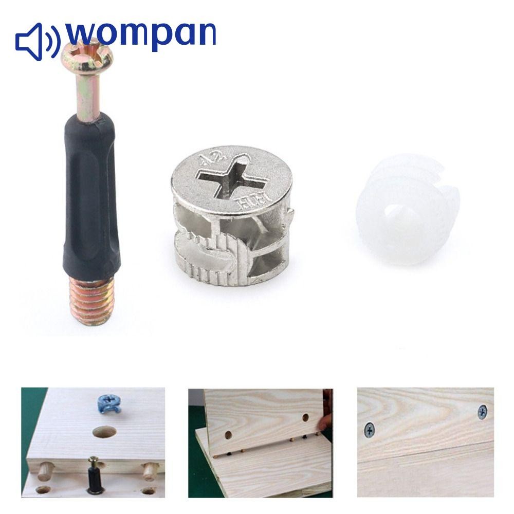 Wompan เฟอร์นิเจอร์ Connector Eccentric Self Tapping Rod ล้ออ่อนนุชการ ...