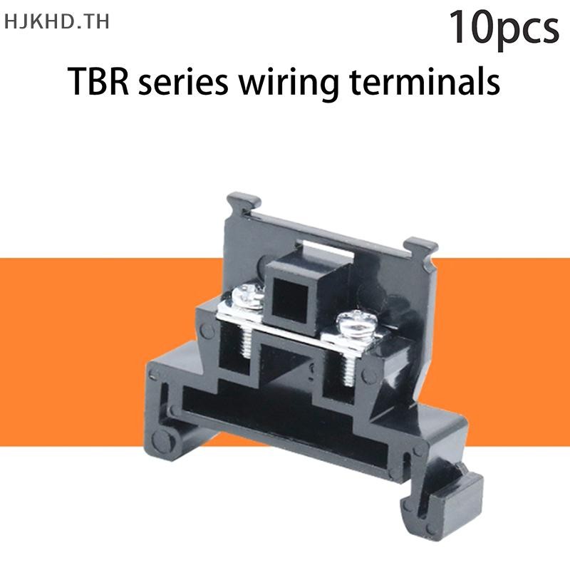 [ดีกว่า] 10 ชิ้น TBR-10A/20A/30A/45A/60A/100A Terminal Block รางรวม ...