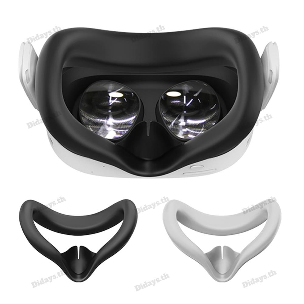 ซิลิโคน VR Face Cover Sweatproof Face Cushion Pad สําหรับ Meta Quest 3S ...