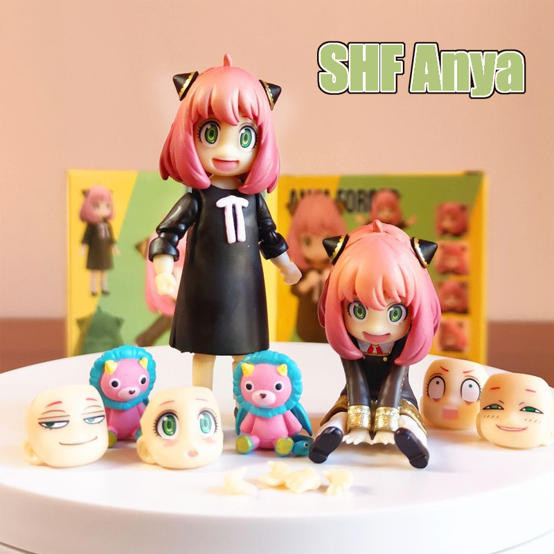 Shf Anya Forger ของเล่นเปลี่ยนหน้า SPYFAMILY Anya Figure | Shopee Thailand