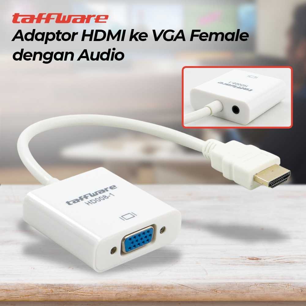 อะแดปเตอร์ APEN HDMI to VGA Female พร้อมเสียง - HD008-1 | Shopee Thailand