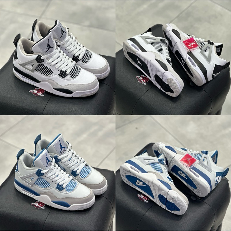 Jordan 4 "J4 MILITARY" พร้อม Crewsocks by.Davekicks | Shopee Thailand