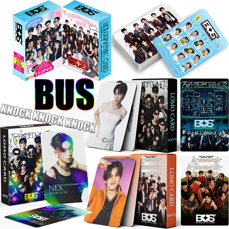 ใหม่ Photocards Sunsu X BUS เพราะคุณ I Shine TRANSFORMER Khunpol Heart ...