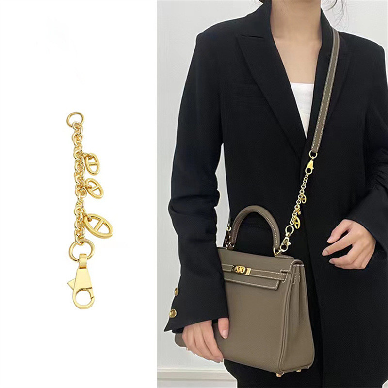 เหมาะสําหรับ Hermes H Home kelly Bag Extension Chain Pig Nose Chain สาย ...