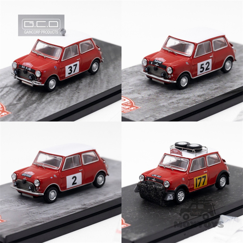 Gcd 1:64 Mini Mark IS Rallye รถยนต์ Monte-Carlo รถโมเดลDiecast | Shopee ...