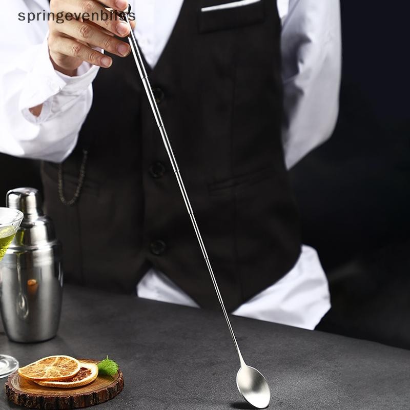 Springevenbliss 1PC สแตนเลส Retractable Bar ช้อนบาร์เครื่องมือ ...