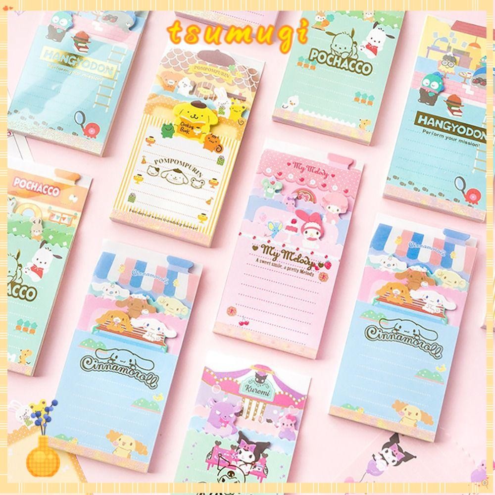 Tsumugi 80Sheepts Non-Sticky Notes, Non Sticky Multifunctional Notepad ...