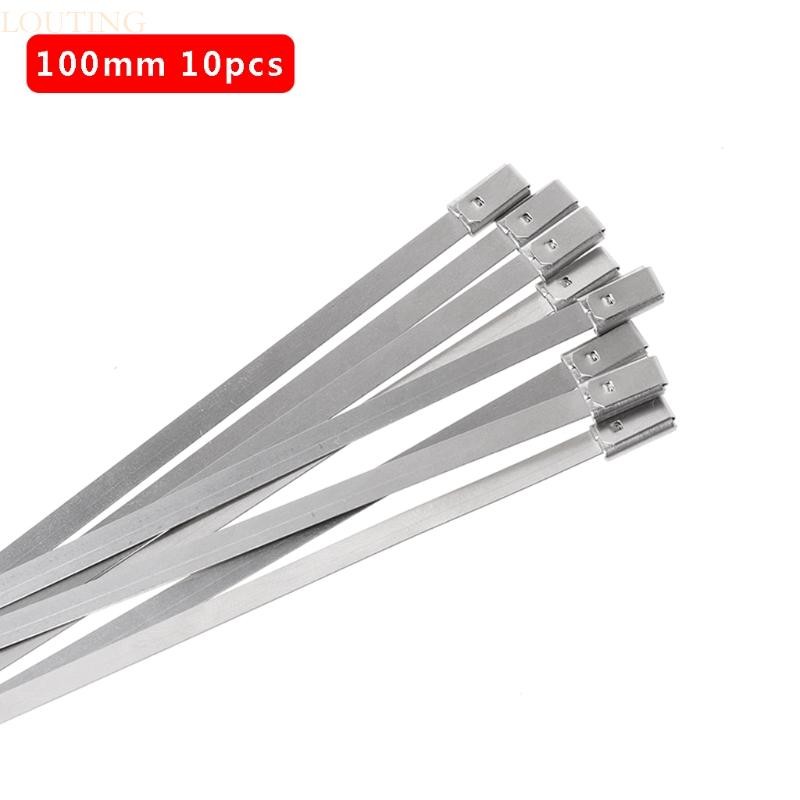 Louting 10PCS Multi-Locking Metal Wrap Wire Ties เคเบิ้ลไทร์สแตนเลส ...