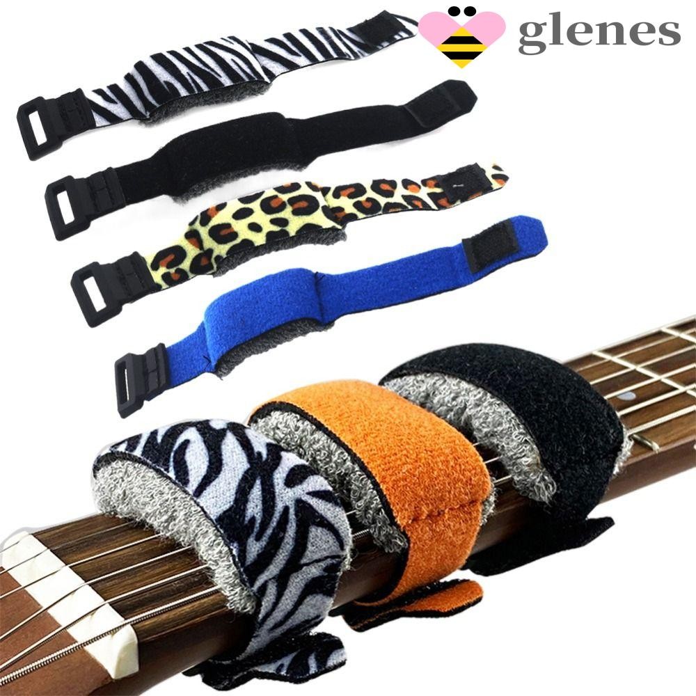 Glenes Fret Wrap,ติดตั้งง่ายเสือดาวพิมพ์สีกีตาร์ Soundproofing เทป ...