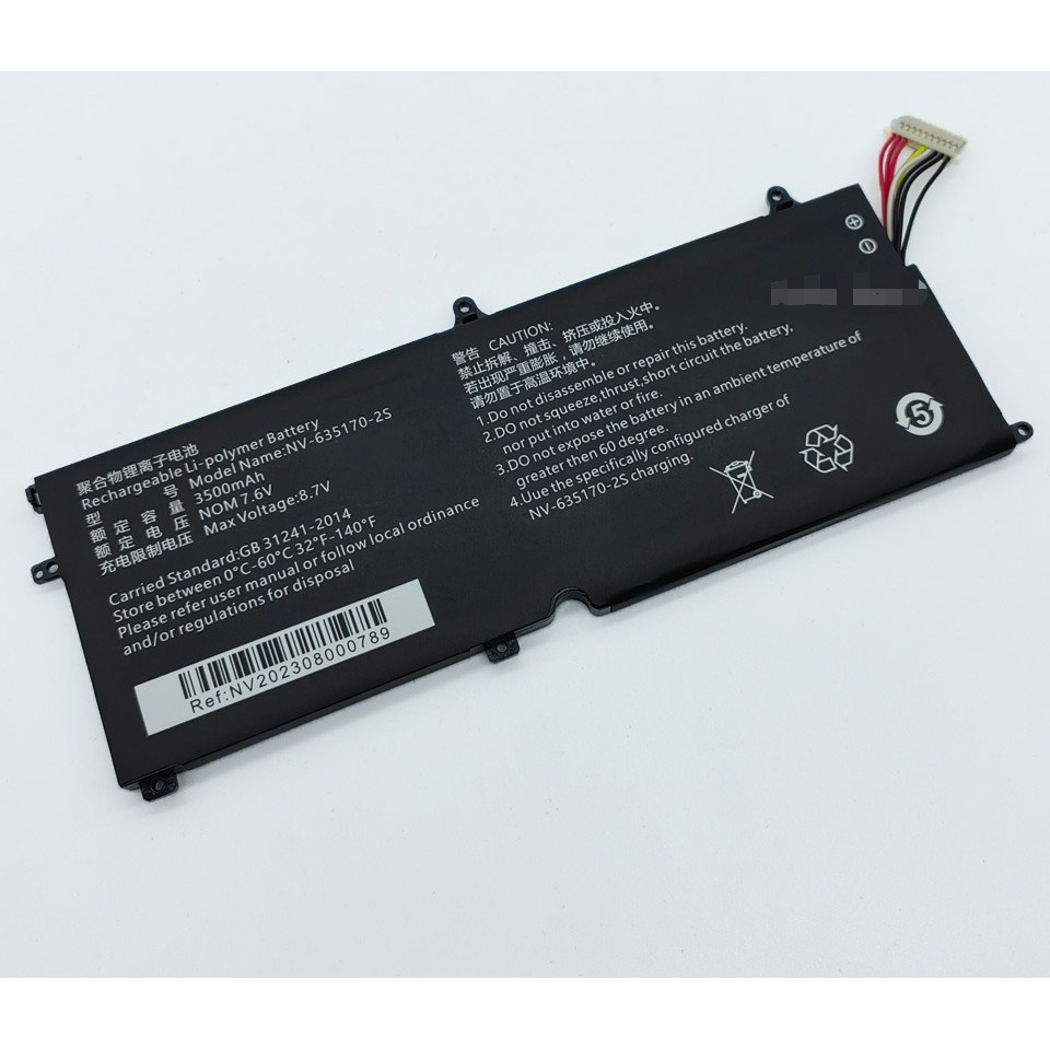 ใหม่ NV-635170-2S แบตเตอรี่แล็ปท็อปสําหรับ Chuwi MiniBook 8 CWI526 ...