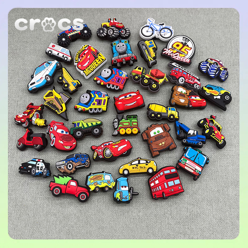 jibbitz crocs CARS Lightning McQueen DIY crocs jibbitz crocs Charm ...