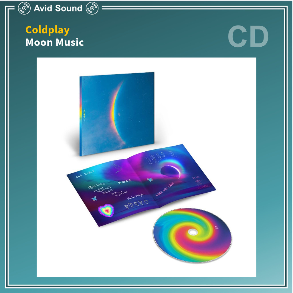[ ออก E-Tax ได้ ] CD แผ่นซีดี Coldplay Moon Music ใหม่ ซีล Coldplay CD ...