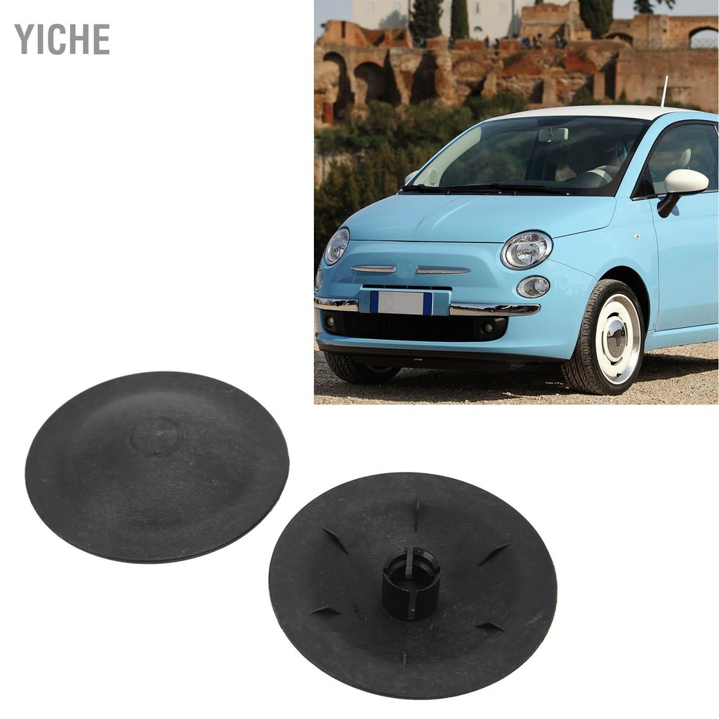 YiChe คู่โช้คอัพหน้าฝาครอบน็อตด้านบน 51938656 สำหรับ Fiat 500 Abarth ...