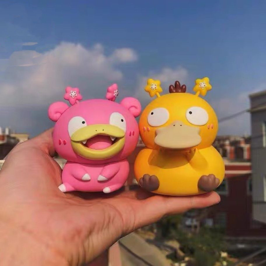 [Meow.sensei] Pokemon GK Mengbao Series Hanhan Duo น่ารักเป็ดดาสัตว์โง่ ...