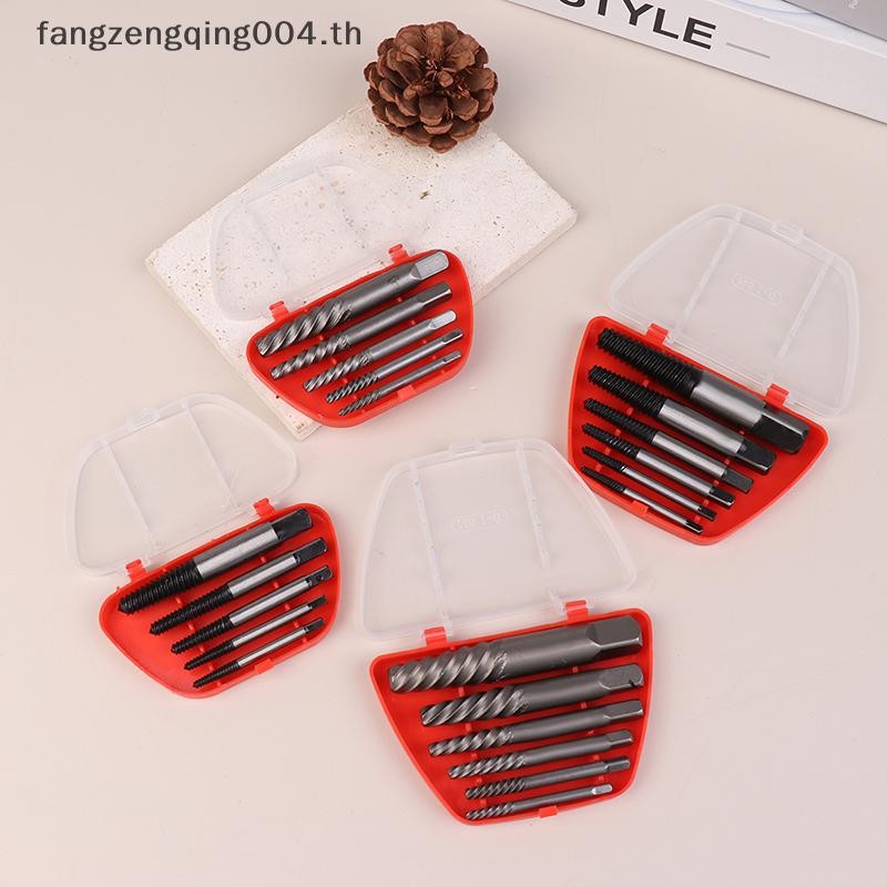 F4th 5/6 ชิ้นสกรู Extractor ศูนย์เจาะ Bits คู่มือชุดสกรูความเร็ว Out ...